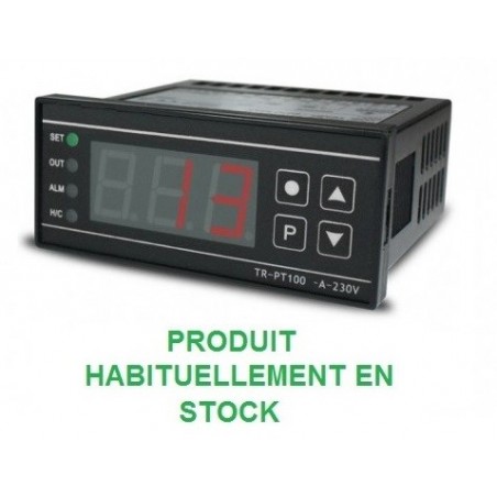 Pt100 1 RELAIS, ALIM. 230VAC