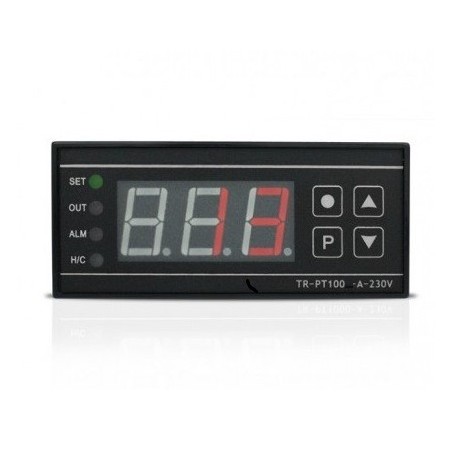 Pt100 1 RELAIS, ALIM. 230VAC